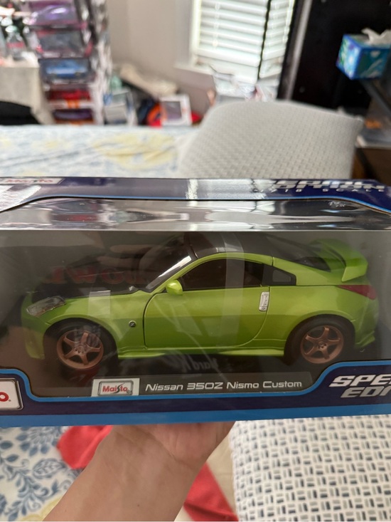 maisto | Toys | Maisto 18 Nissan 35z Nismo Custom Kids Toy Car Lime ...